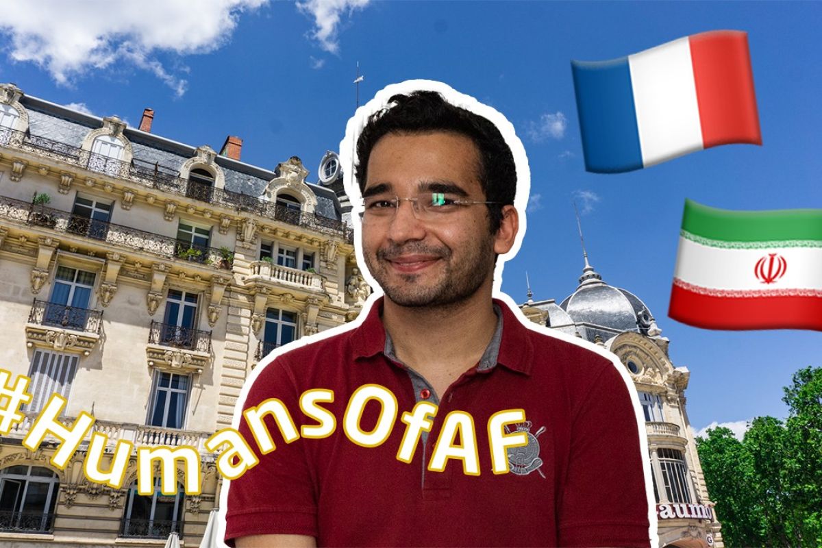 Interview de Behrad sur son expérience à Montpellier avec nous ...